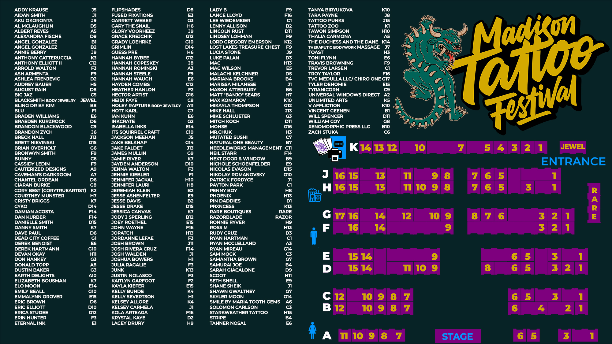 MAP – Madison Tattoo Festival